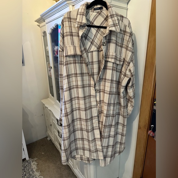 SHEIN | Jackets & Coats | Shacket | Poshmark